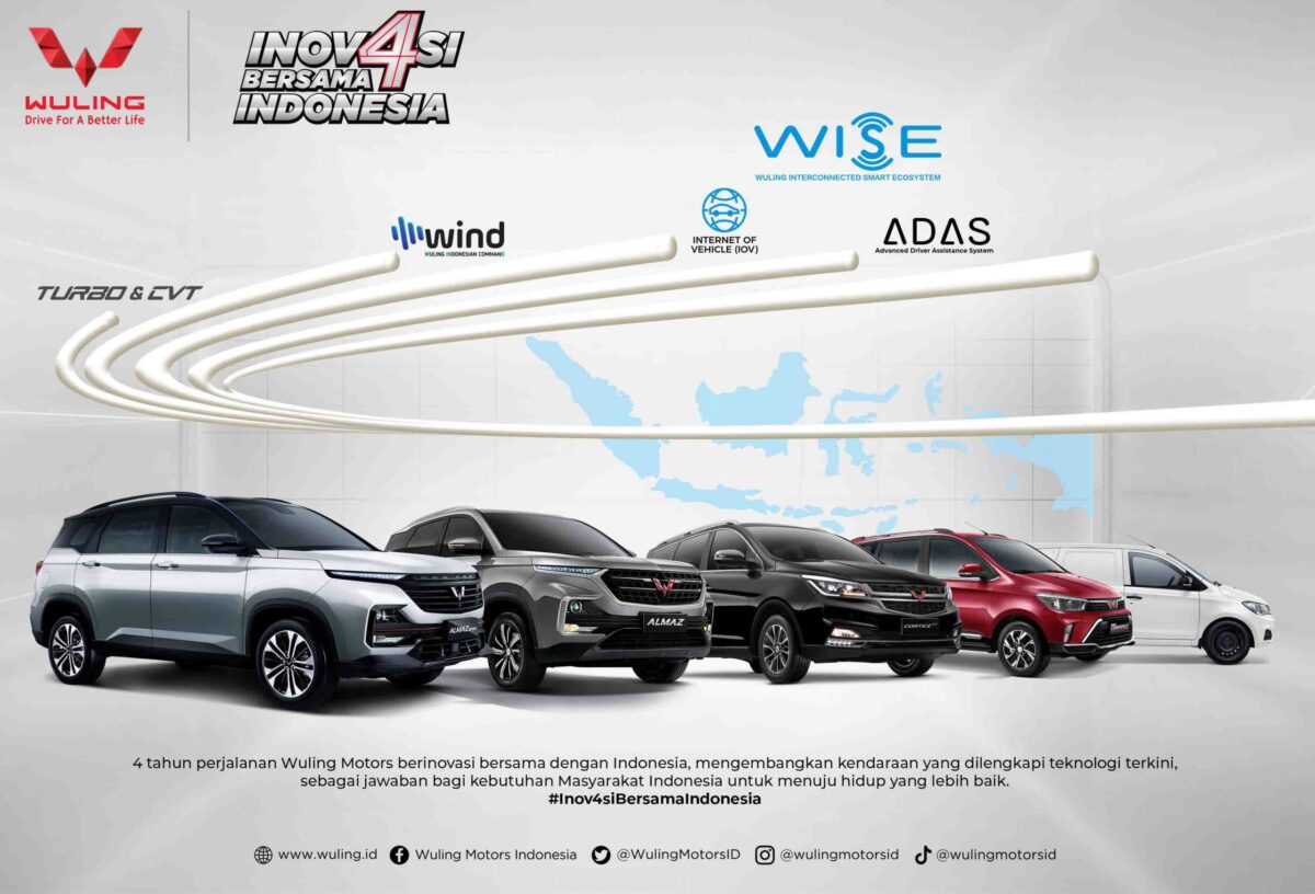 Genap 4 Tahun di Indonesia Wuling Tebar Promo Diskon Subsidi