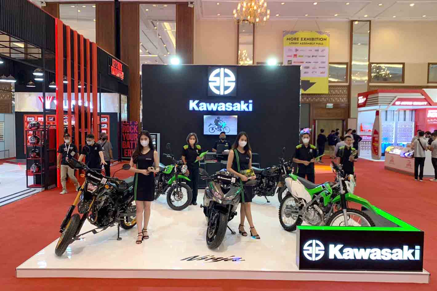 IMOS 2022 Kawasaki Motor Indonesia Hadirkan Produk Andalan
